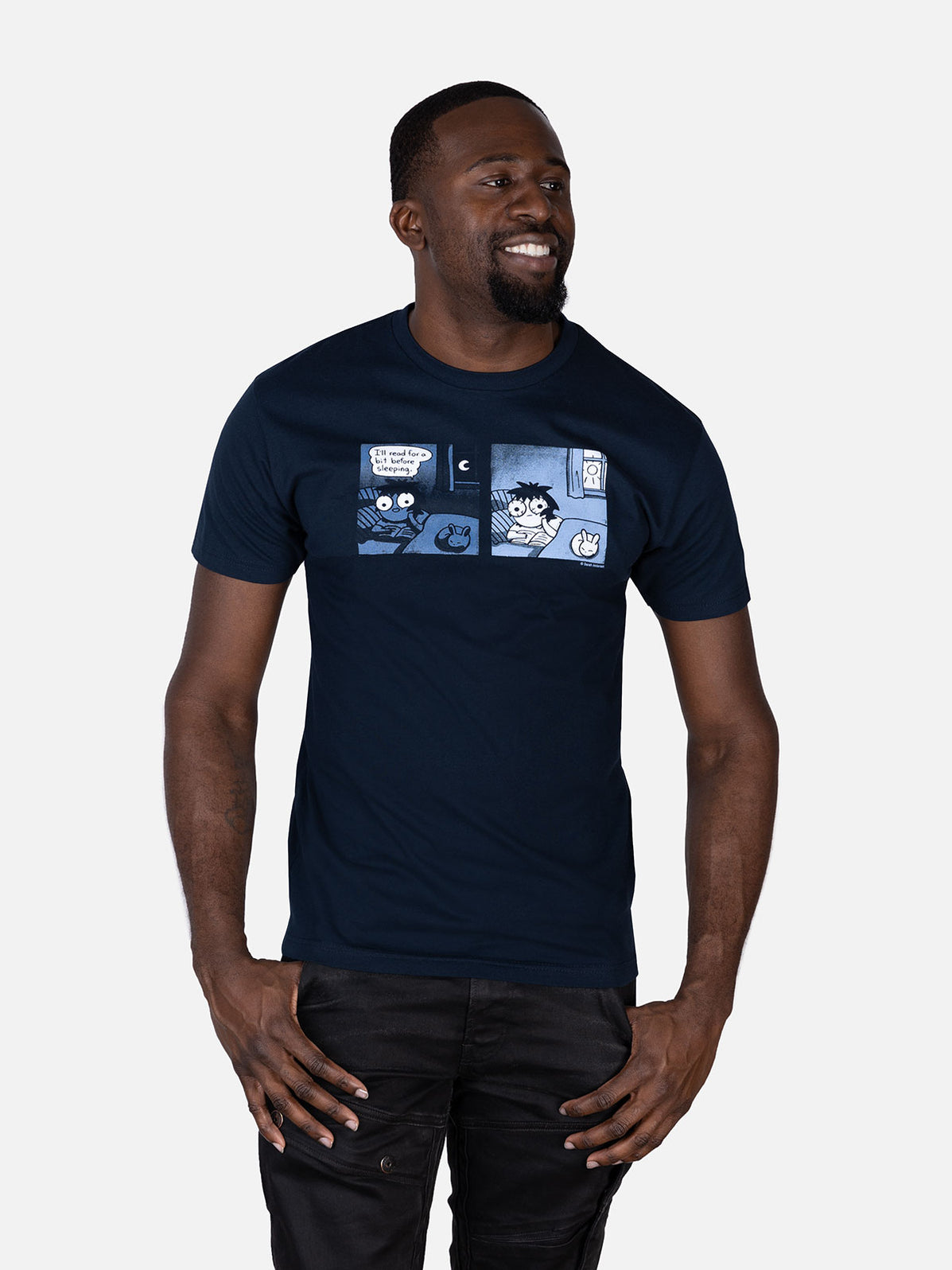 Sarah's Scribbles - I'll Read for a Bit Before Sleeping unisex t-shirt ...