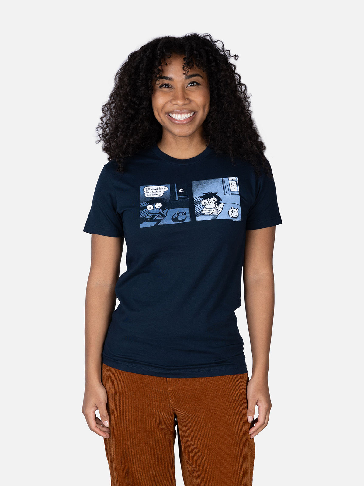 Sarah's Scribbles - I'll Read for a Bit Before Sleeping unisex t-shirt ...