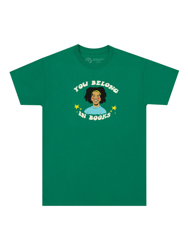 Mychal Threets: The Library is for Everyone unisex t-shirt — Out of Print