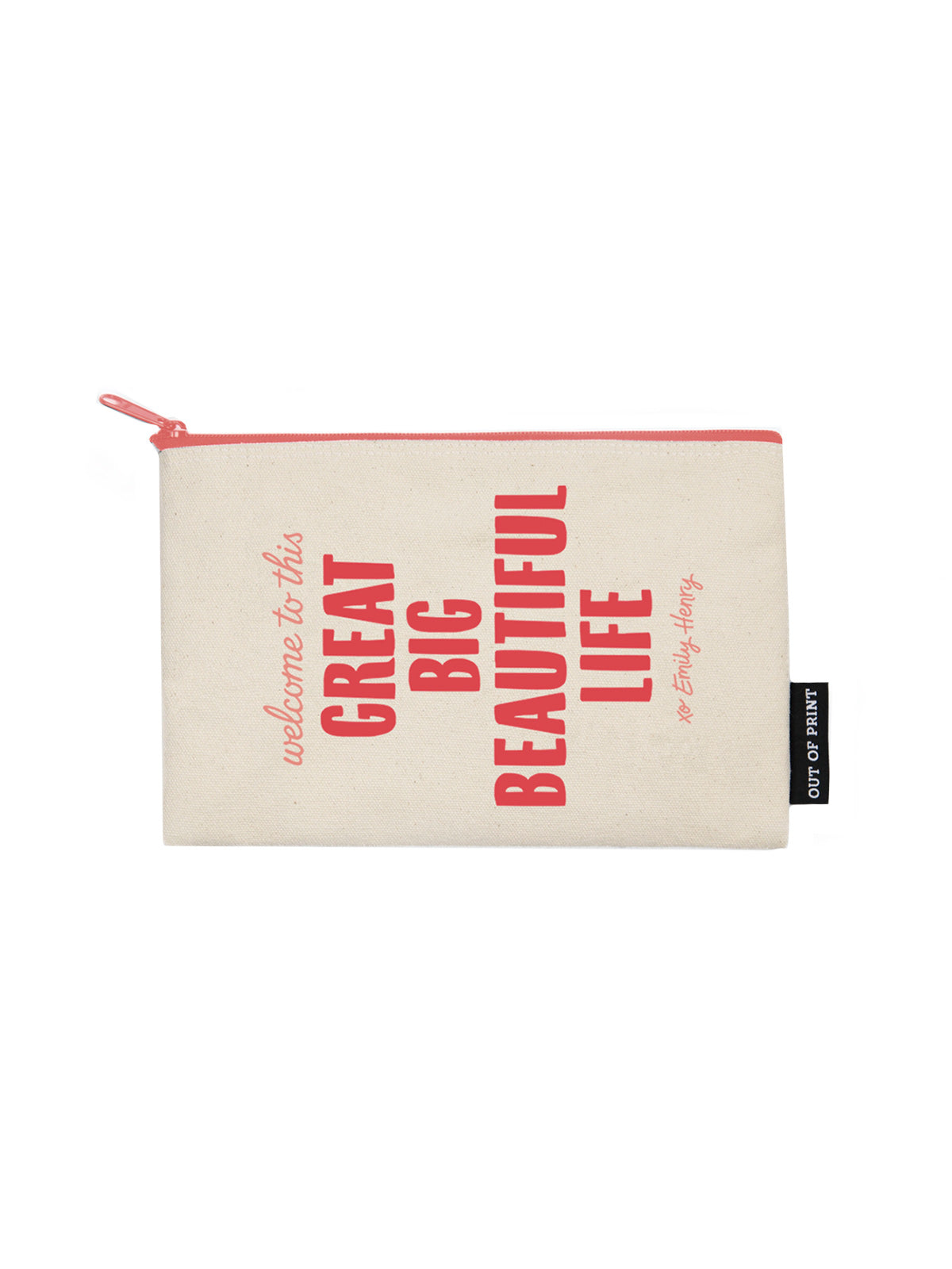 Emily Henry: Great Big Beautiful Life pouch — Out of Print