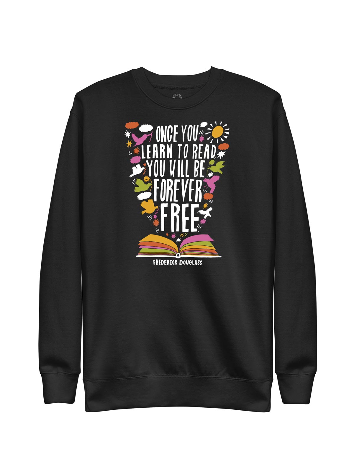 Frederick Douglass - Once You Learn to Read women's t-shirt — Out of Print