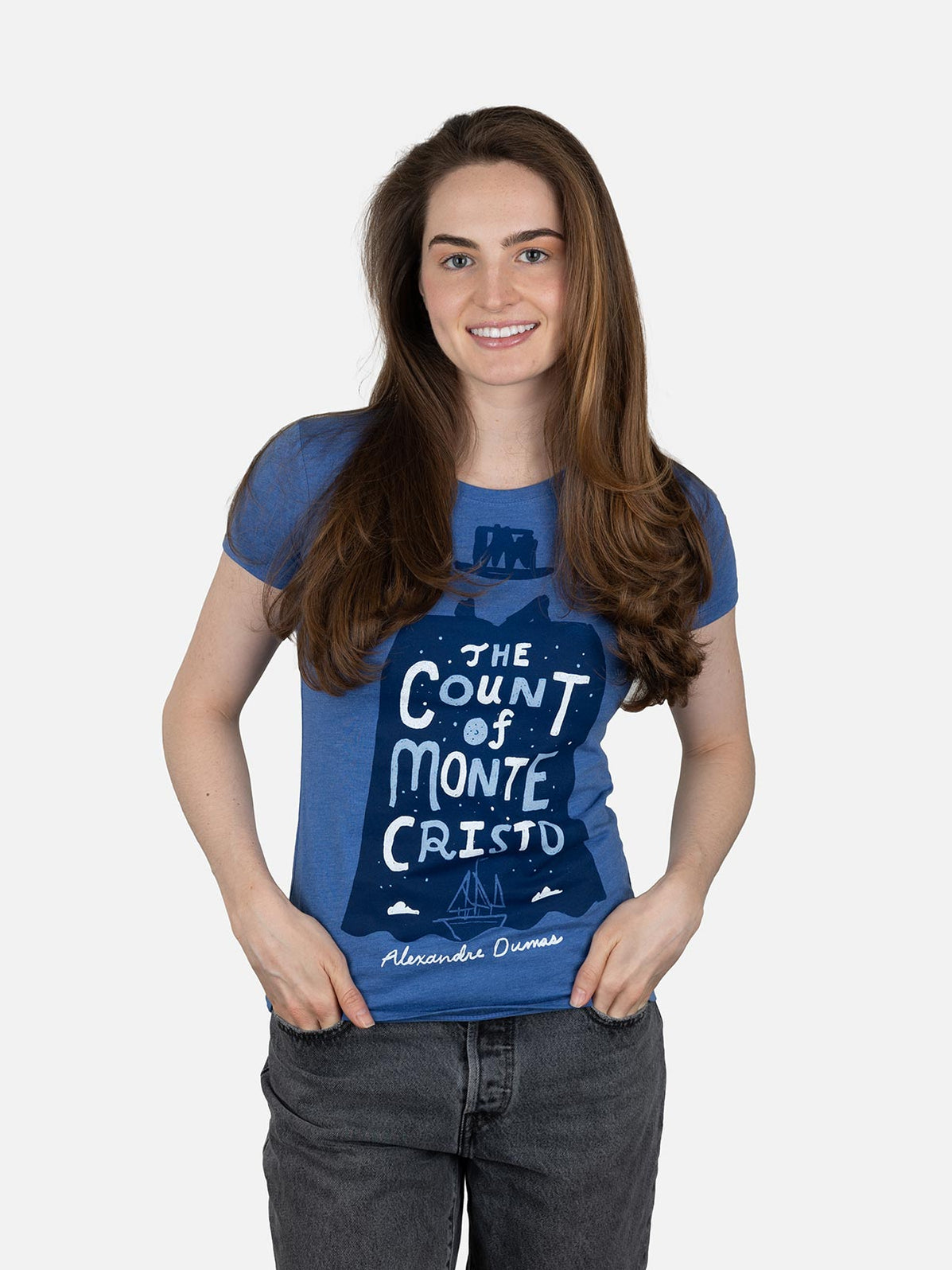 The Count of Monte Cristo women's crew t-shirt — Out of Print
