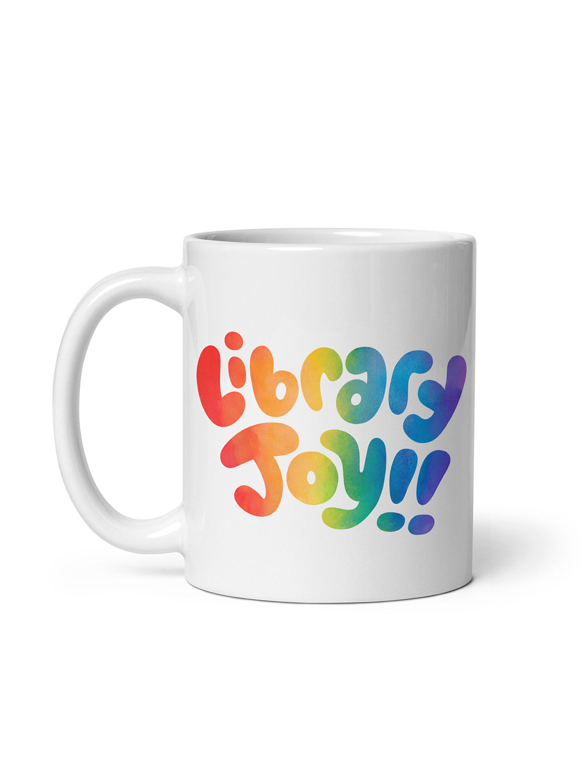 Mychal Threets: Library Joy mug (Print Shop) — Out of Print