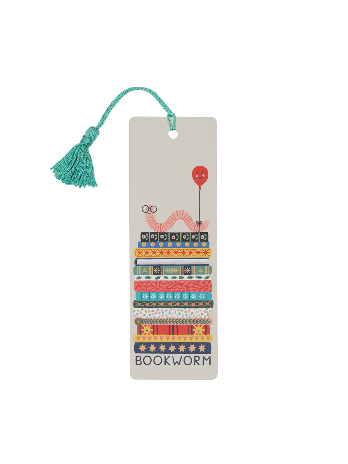 Bookworm bookmark — Out of Print