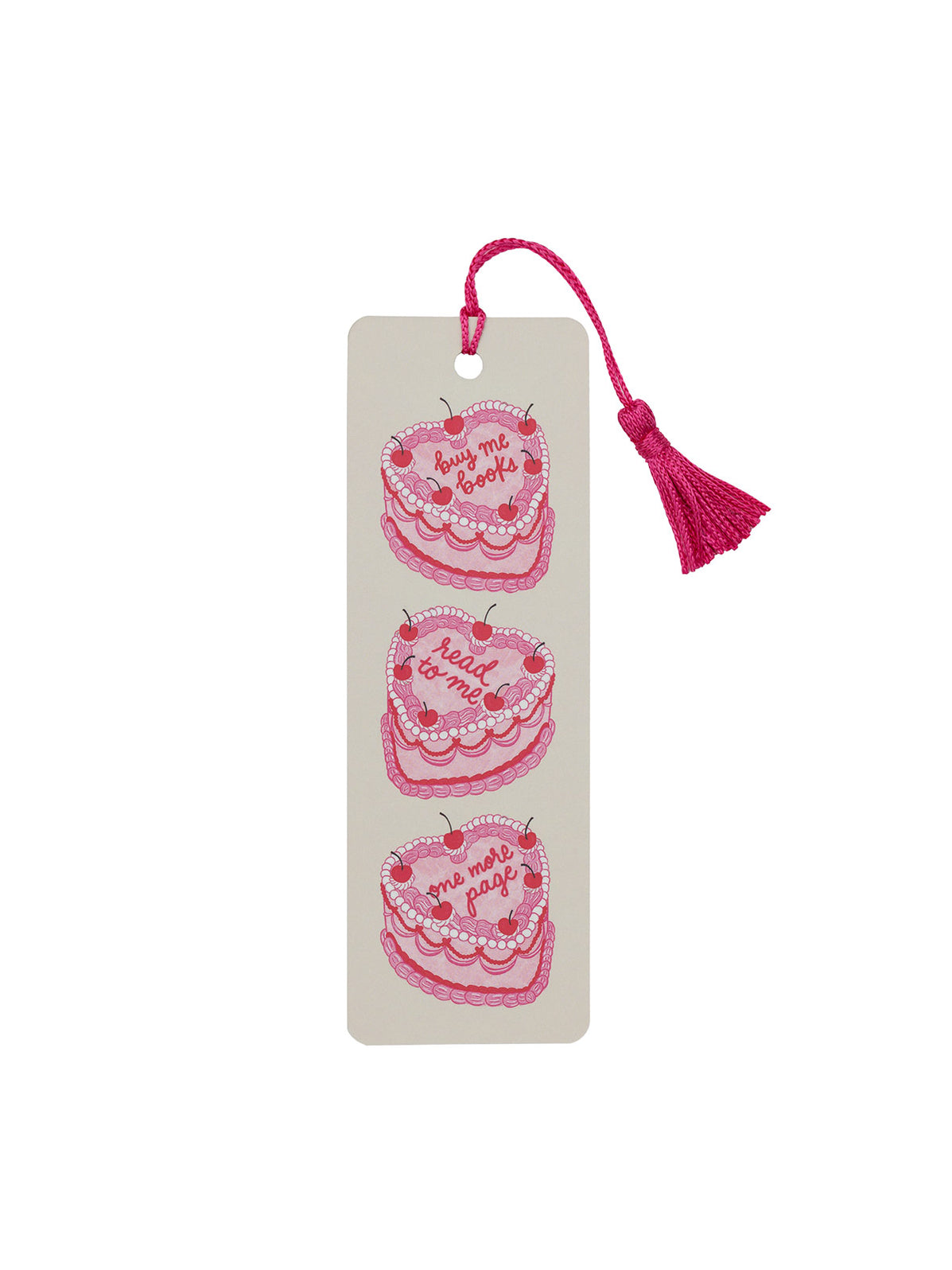 Literary Patisserie bookmark — Out of Print