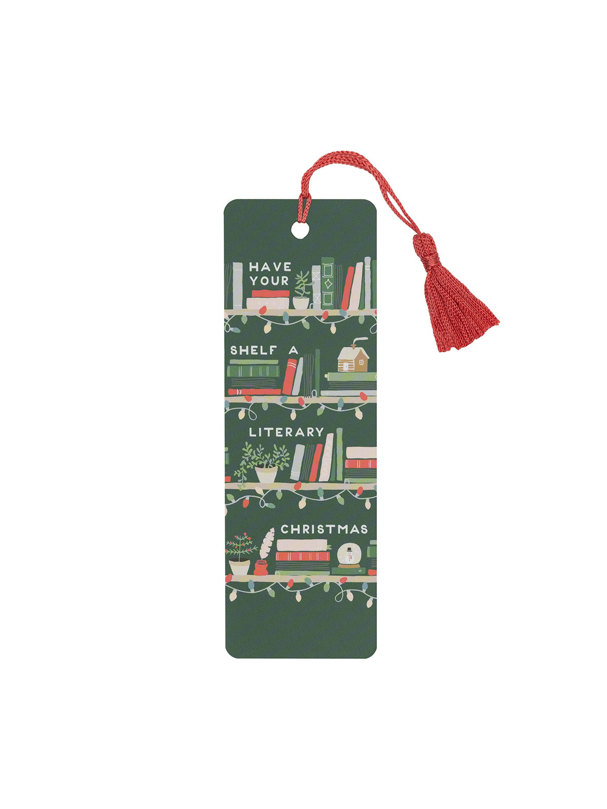 Have Your Shelf a Literary Christmas bookmark — Out of Print