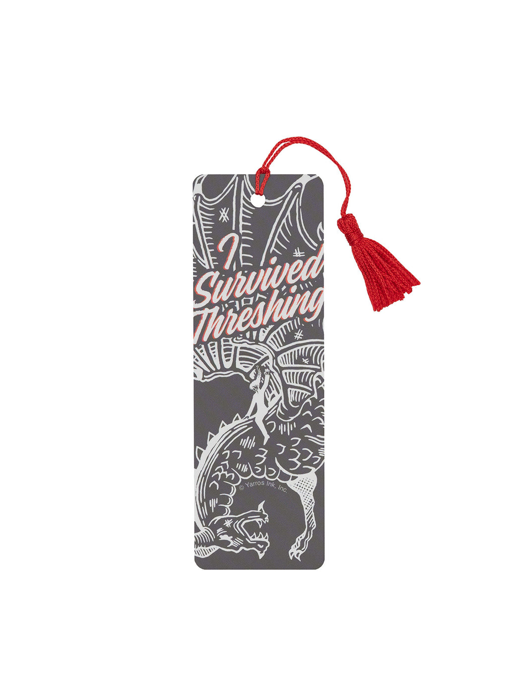 Fourth Wing: I Survived Threshing bookmark — Out of Print