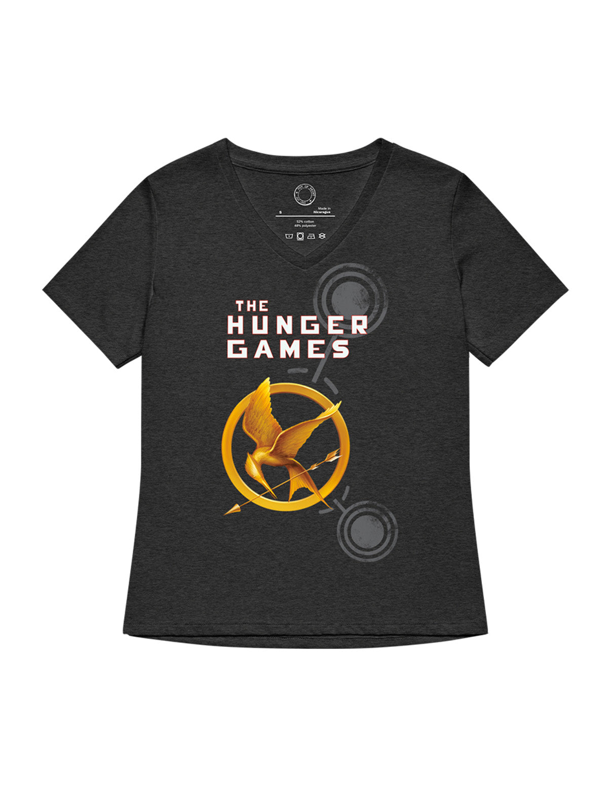 The Hunger Games women's v-neck t-shirt — Out of Print