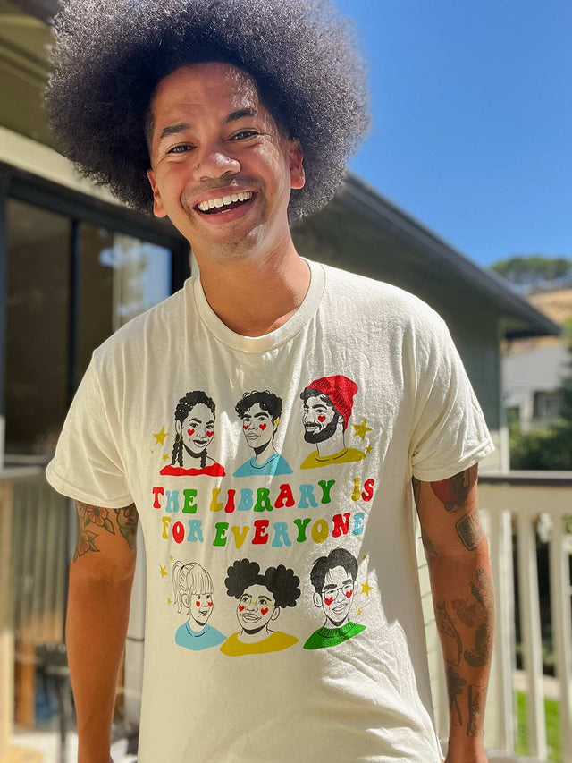 Mychal Threets: Library Joy youth t-shirt — Out of Print