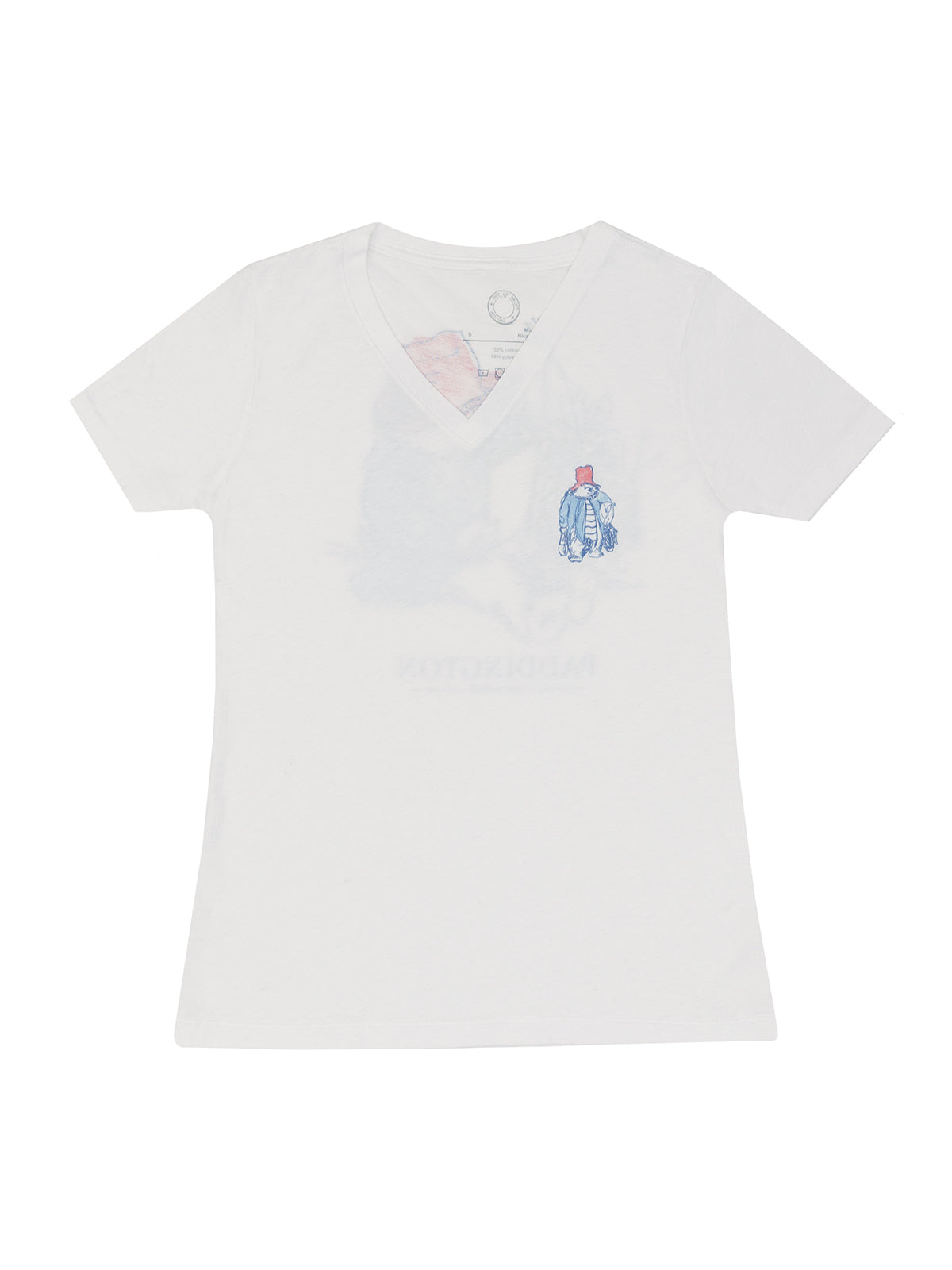 Paddington Bear Storytime women's v-neck t-shirt — Out of Print