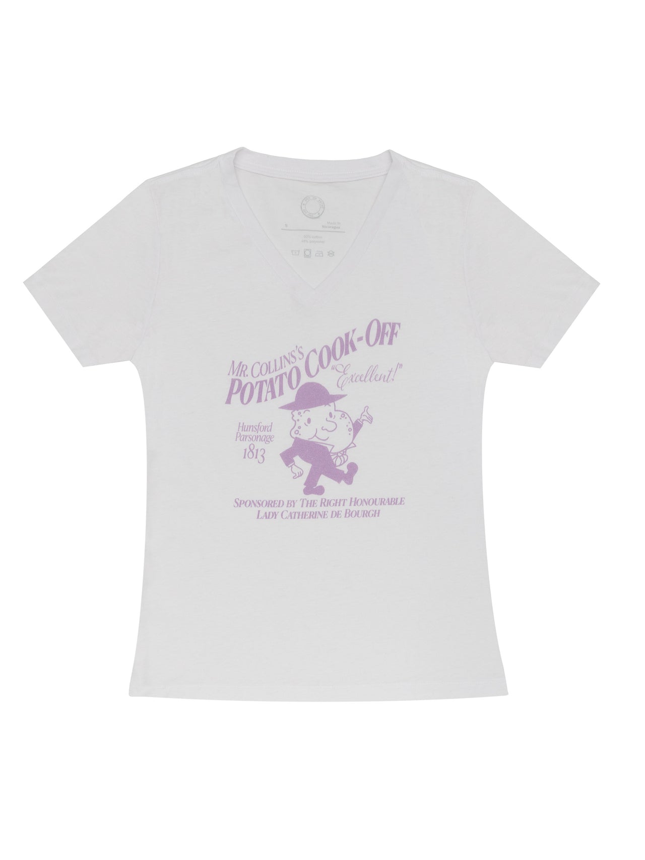 Pride and Prejudice - Mr. Collins's Potato Cook-Off unisex t-shirt ...