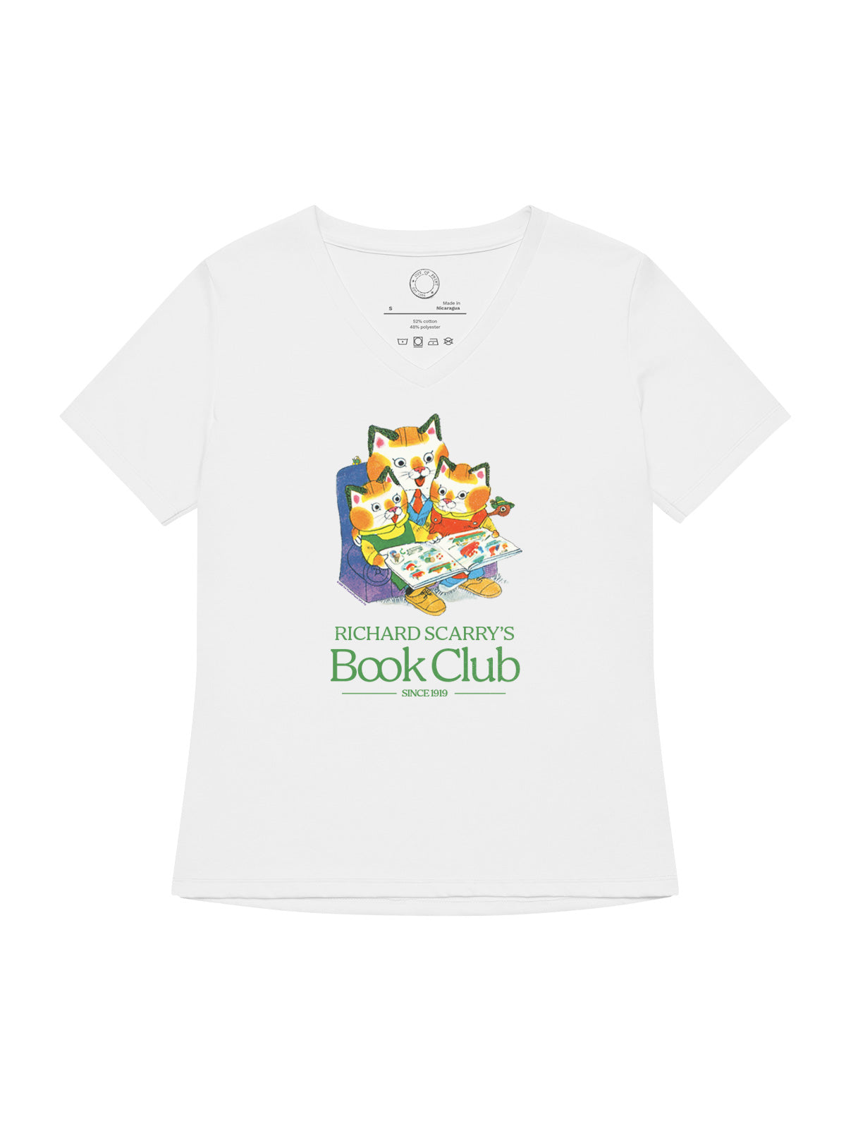 Richard Scarry: Book Club women's t-shirt — Out of Print