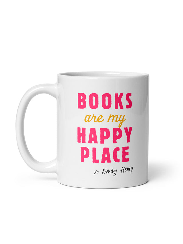 Emily Henry - Books Are My Happy Place tote bag — Out of Print