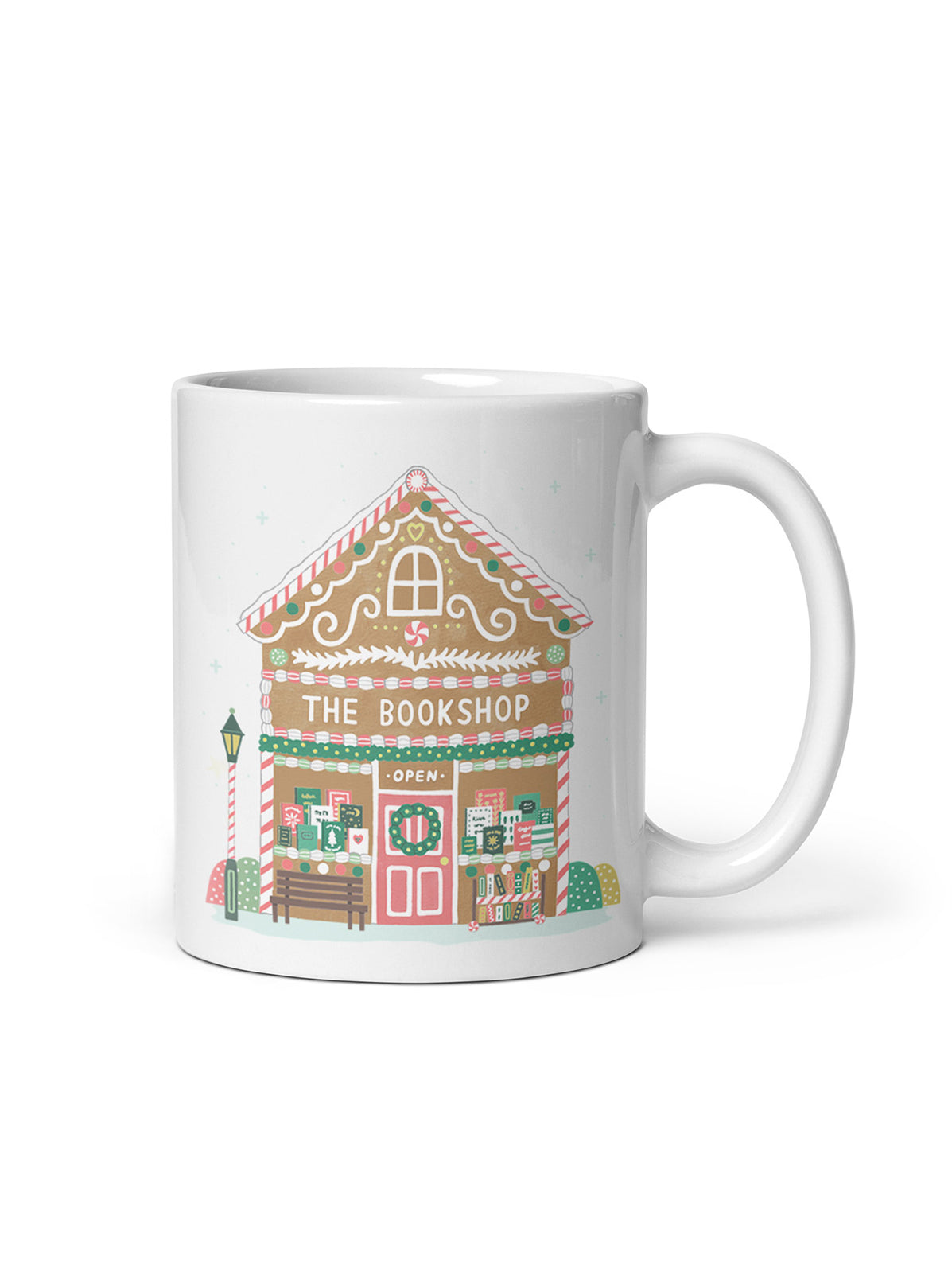 Gingerbread Bookshop mug — Out of Print