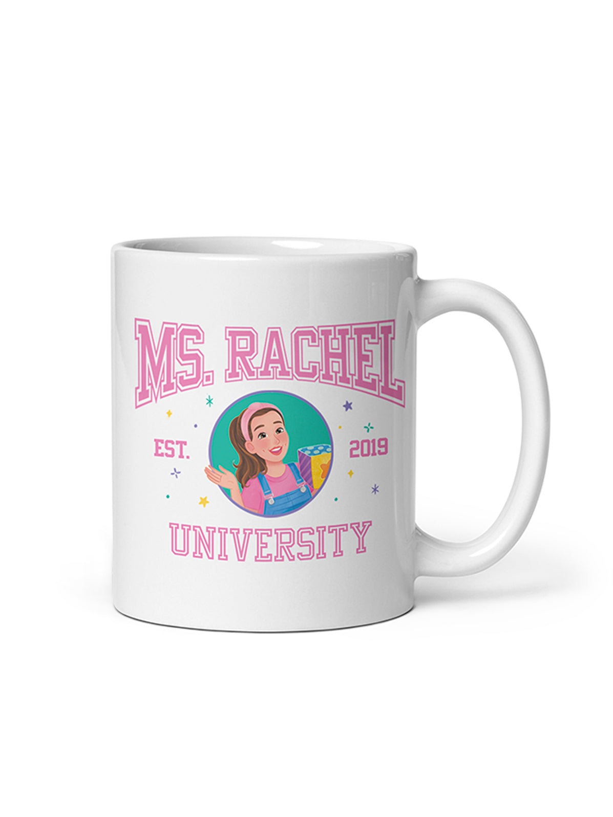 Ms. Rachel University Mug (Print Shop) — Out of Print