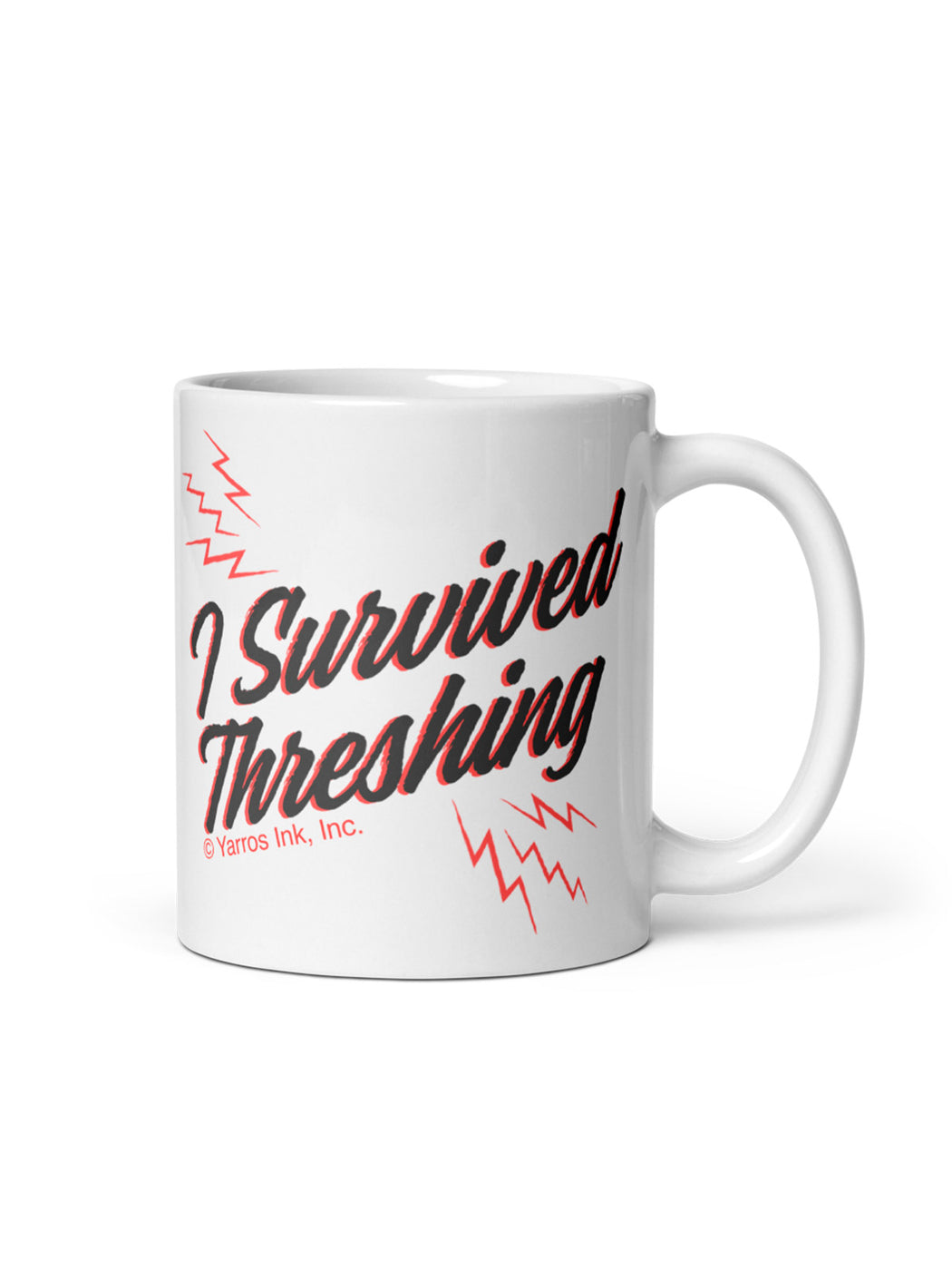 Fourth Wing: I Survived Threshing mug — Out of Print