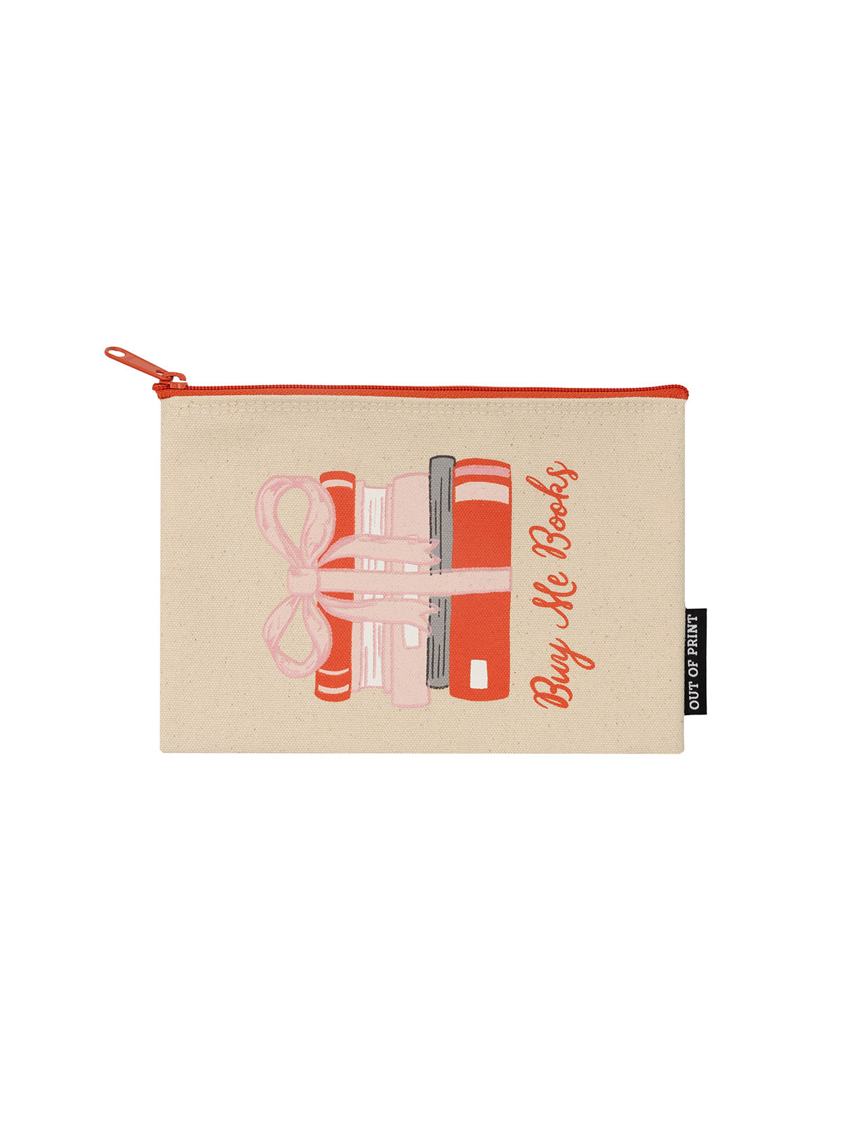 Buy Me A Book Stack pouch — Out of Print