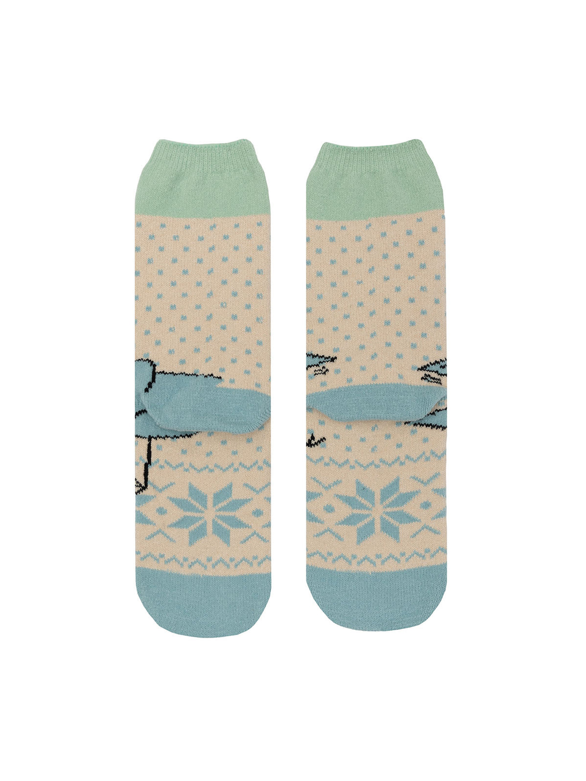Don't Let the Pigeon Drive the Sleigh cozy socks — Out of Print