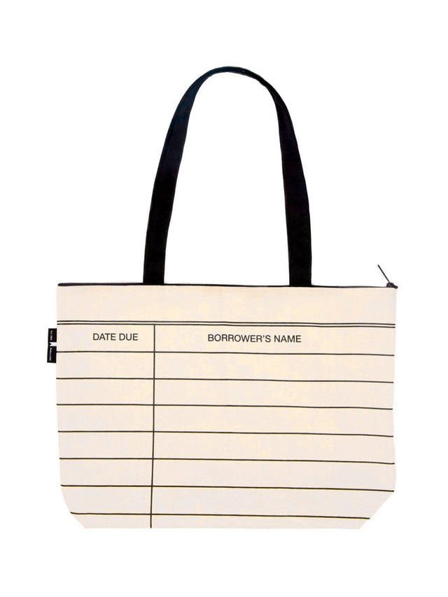 Library Card mini tote bag — Out of Print