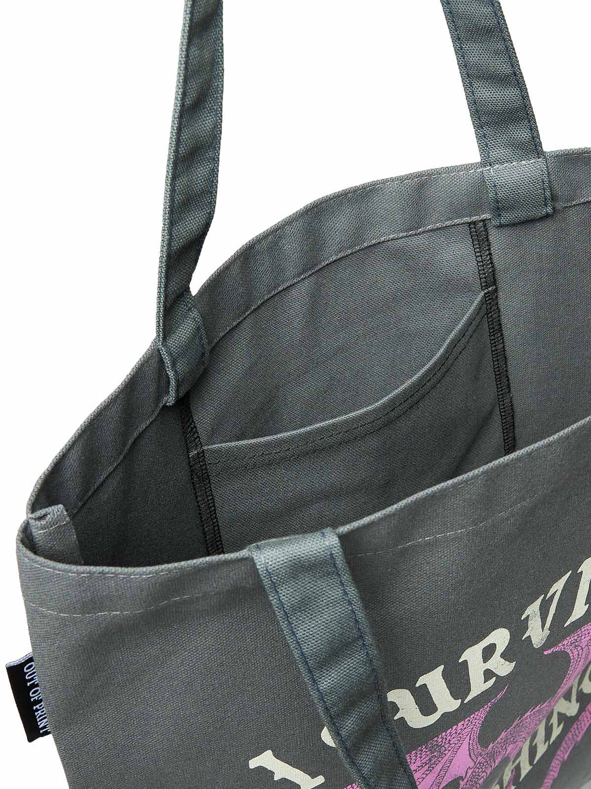 Fourth Wing: I Survived Threshing tote bag — Out of Print