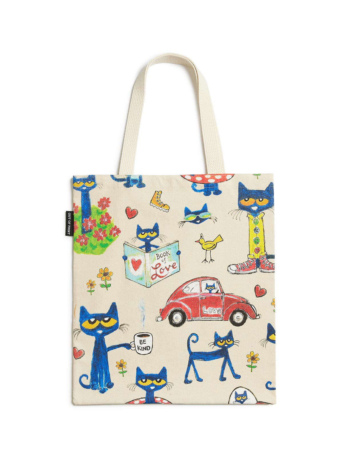 Pete the Cat tote bag — Out of Print