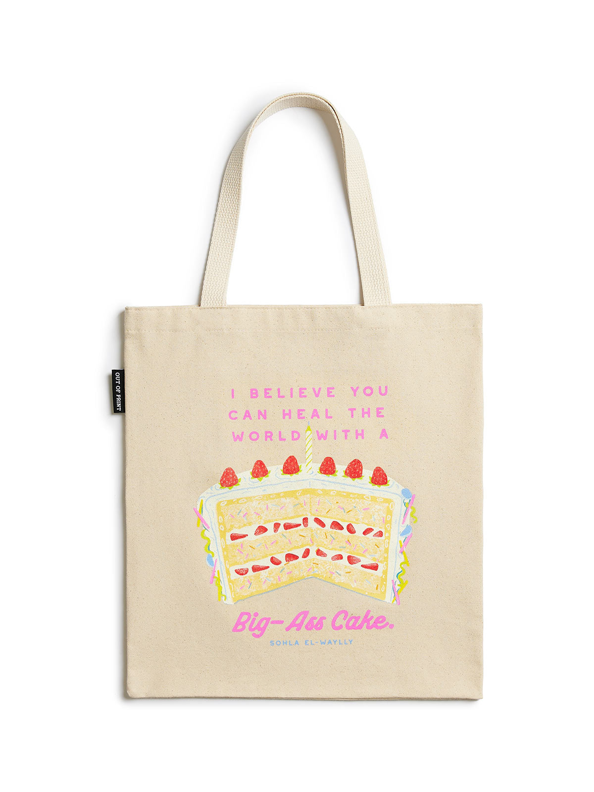 Sohla El-Waylly: Big Ass Cake tote bag — Out of Print