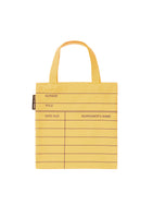 Library Card mini tote bag — Out of Print