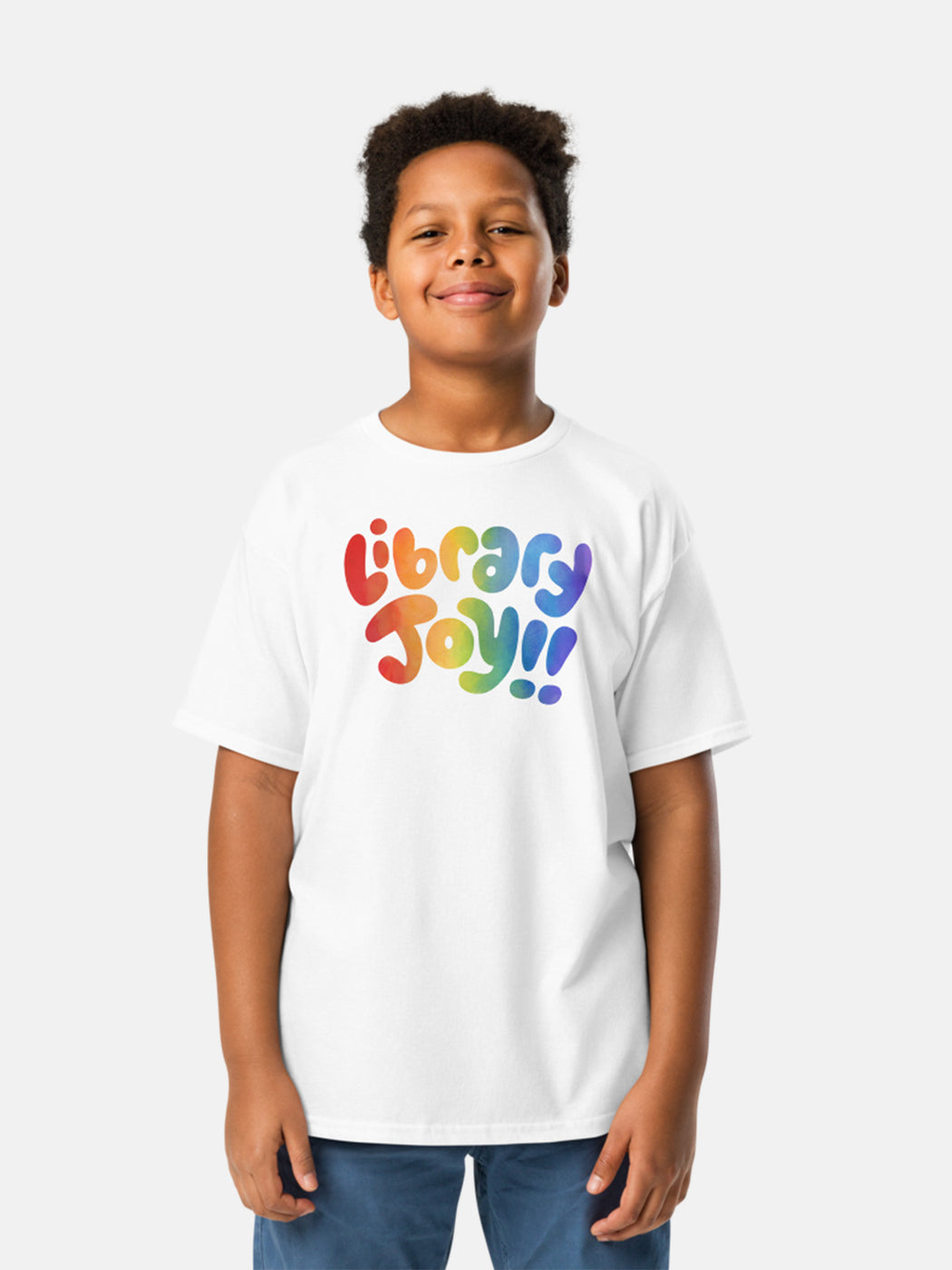 Mychal Threets: Library Joy youth t-shirt — Out of Print