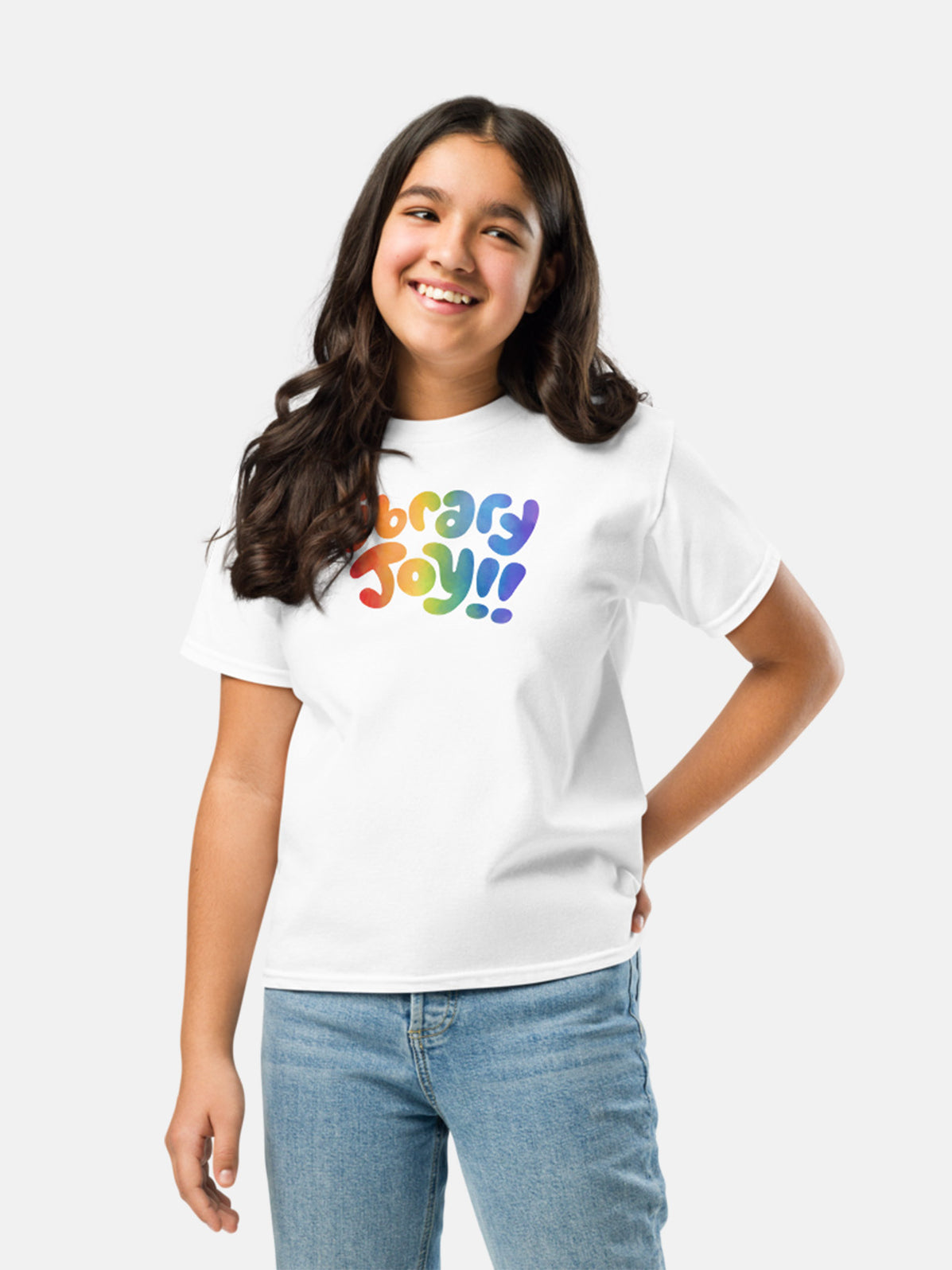Mychal Threets: Library Joy youth t-shirt — Out of Print