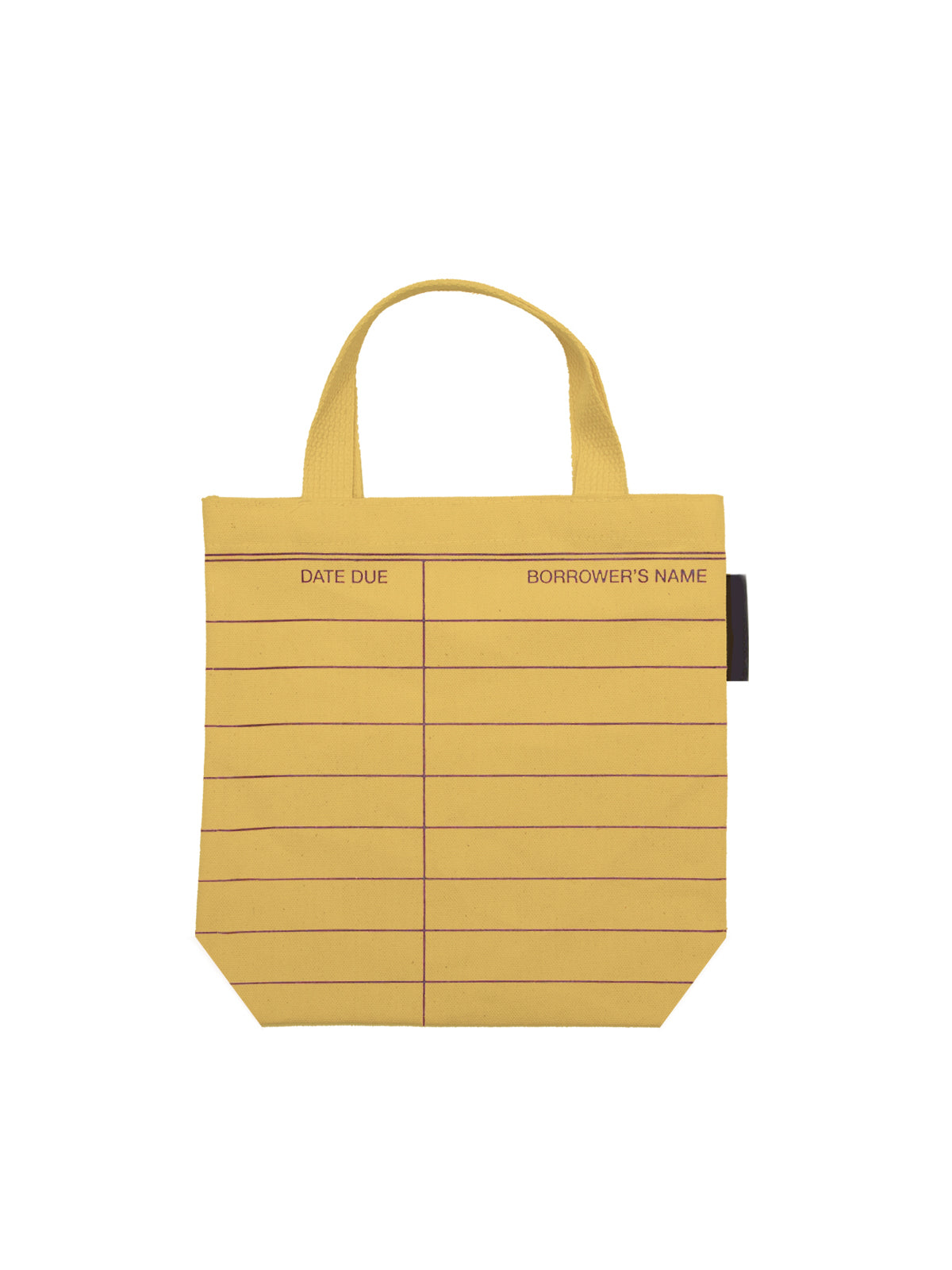 Library Card yellow tote bag — Out of Print