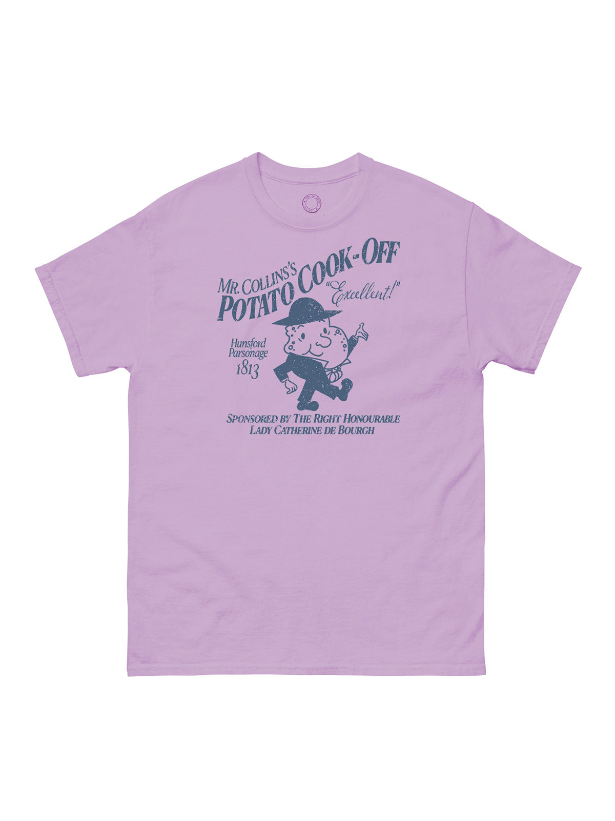 Pride and Prejudice - Mr. Collins's Potato Cook-Off unisex t-shirt ...