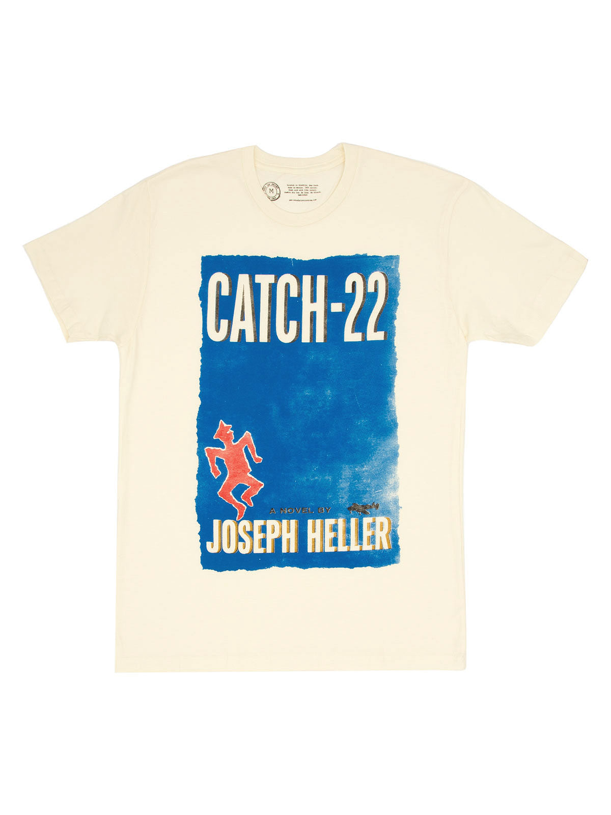 Catch-22 men's white book t-shirt — Out of Print
