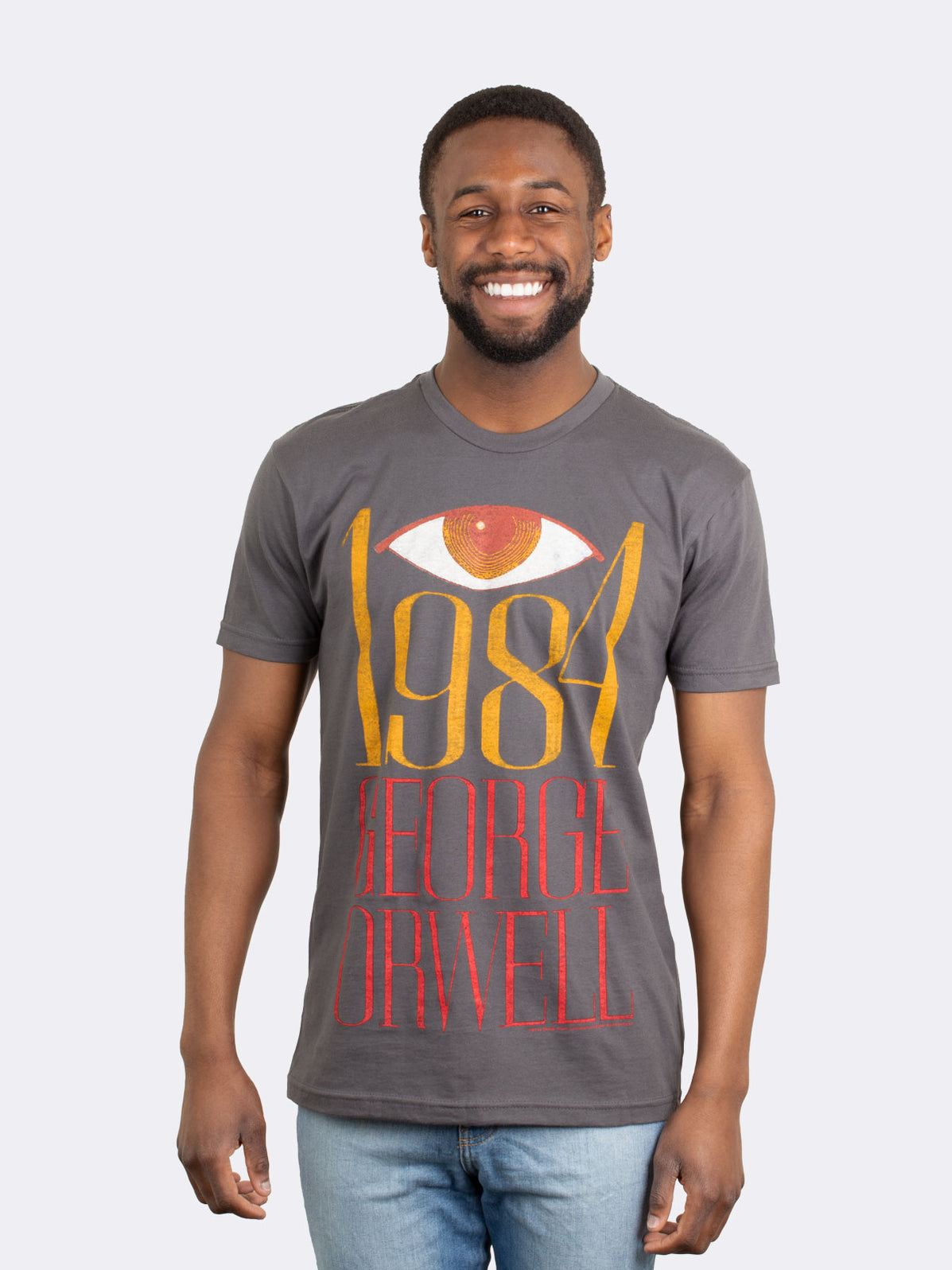 1984 Orwell unisex book t-shirt — Out of Print