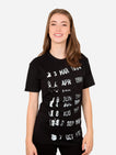 Library Stamp black unisex t-shirt — Out of Print