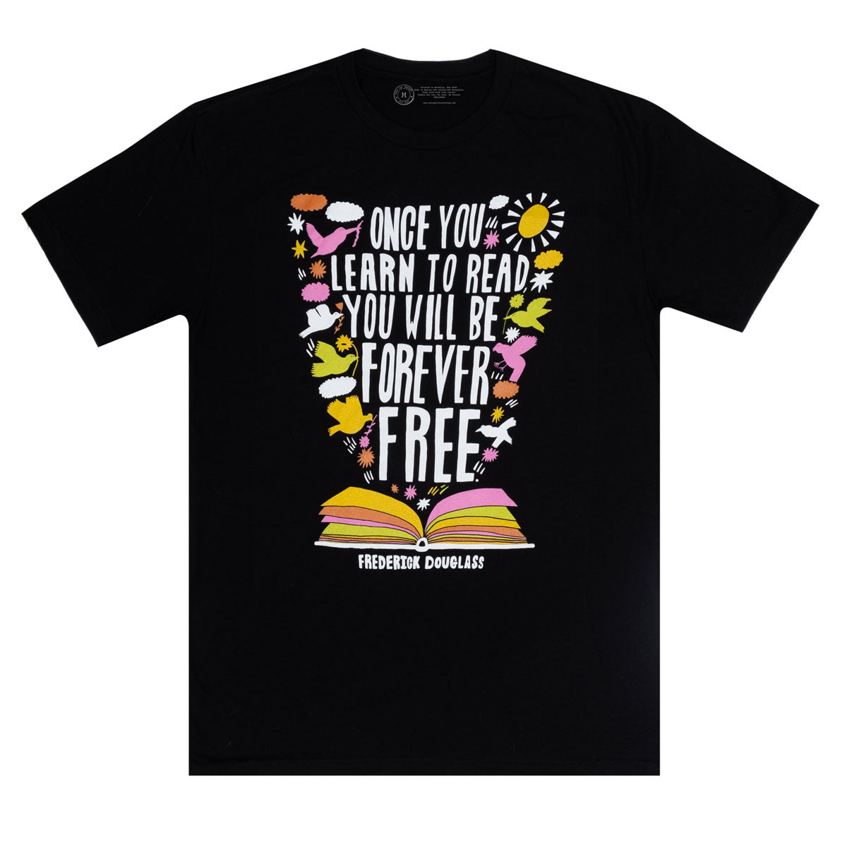 Frederick Douglass - Once You Learn to Read unisex t-shirt — Out of Print