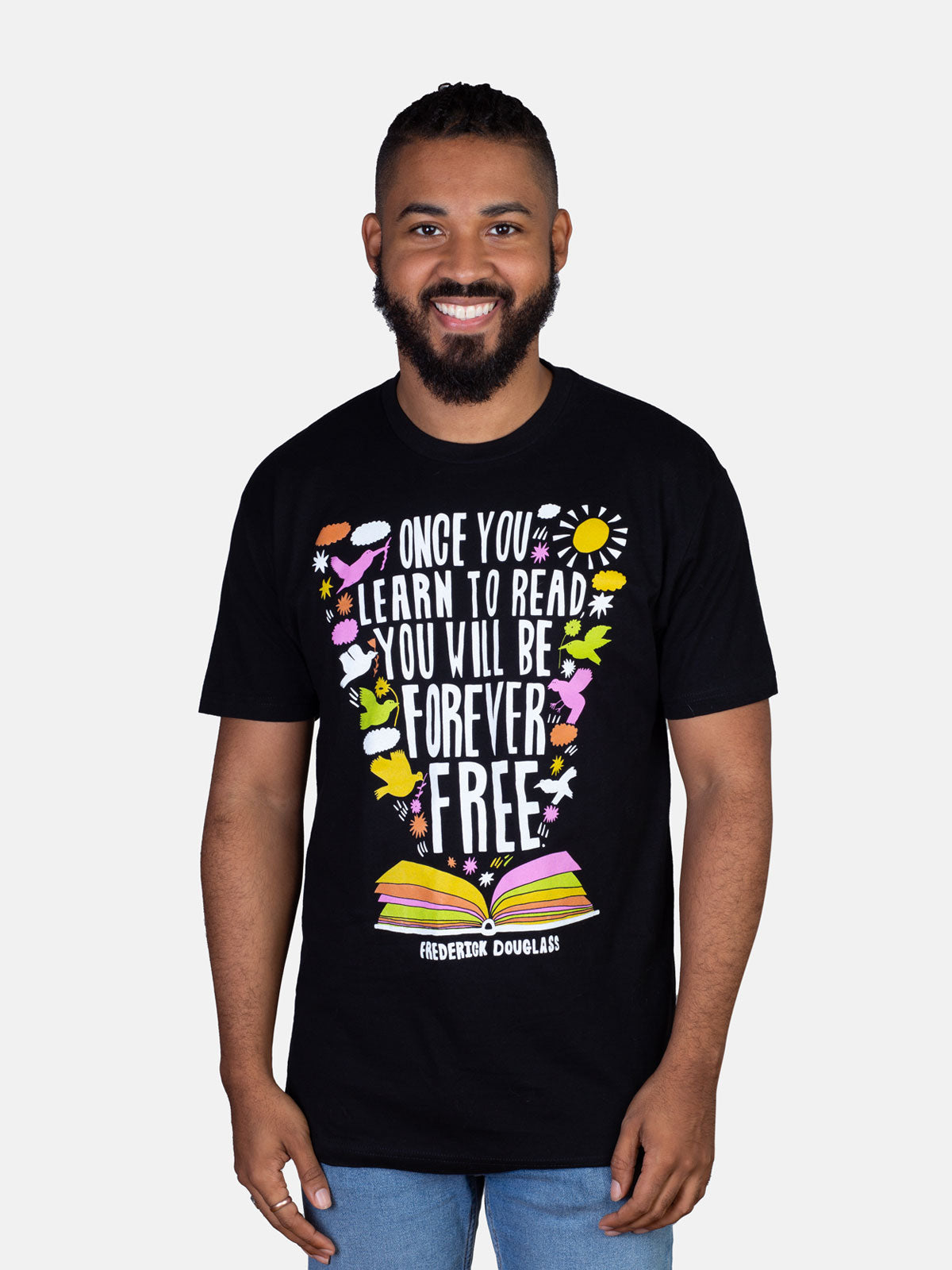Frederick Douglass - Once You Learn to Read women's t-shirt — Out of Print