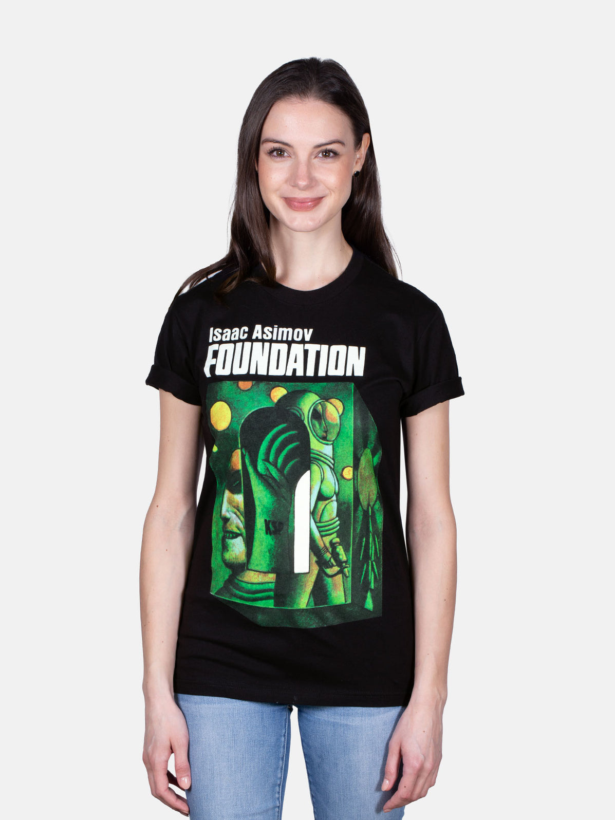 Foundation unisex book t-shirt — Out of Print