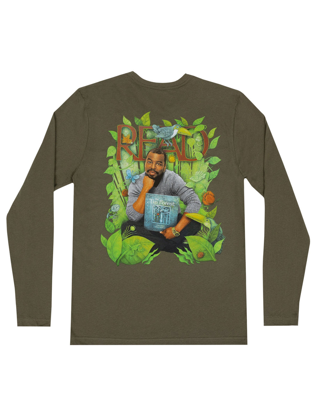 LeVar Burton READ unisex long sleeve — Out of Print