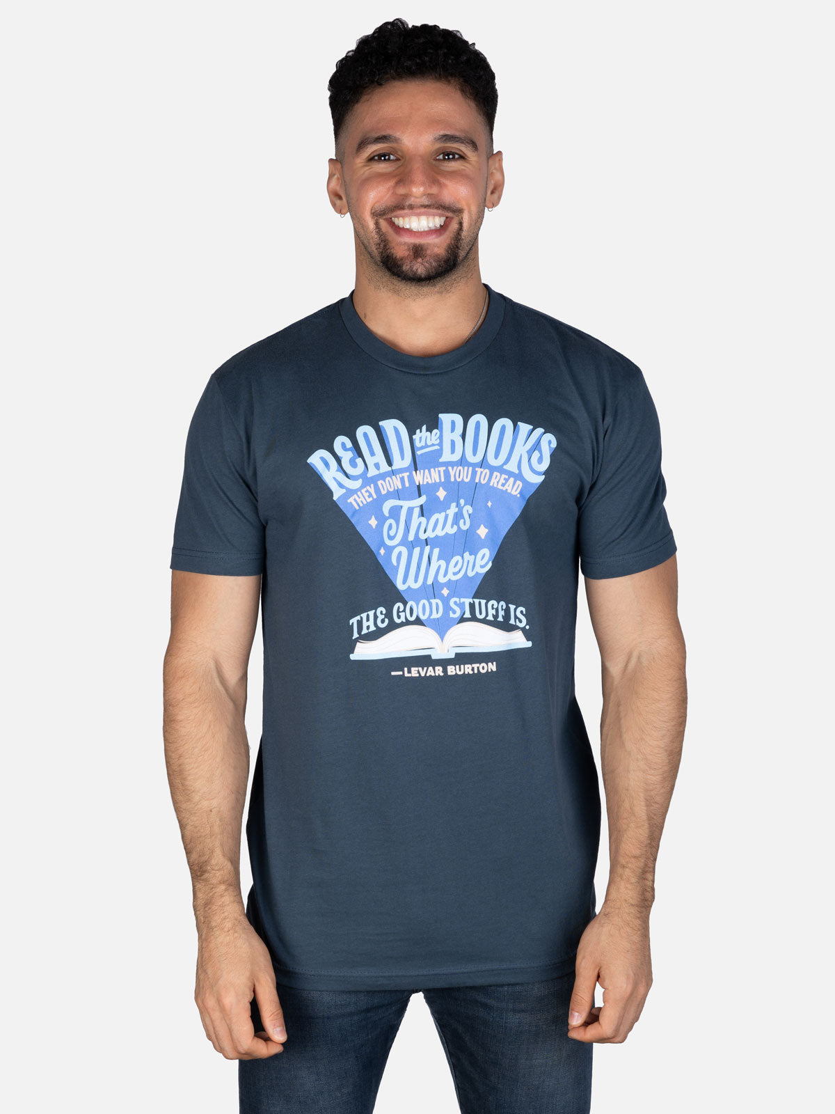 LeVar Burton READ unisex long sleeve — Out of Print