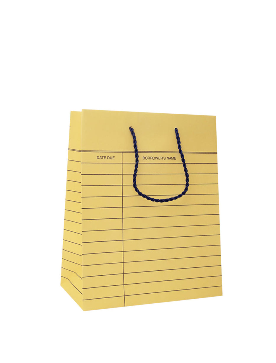 Library Card gift bag (small) — Out of Print