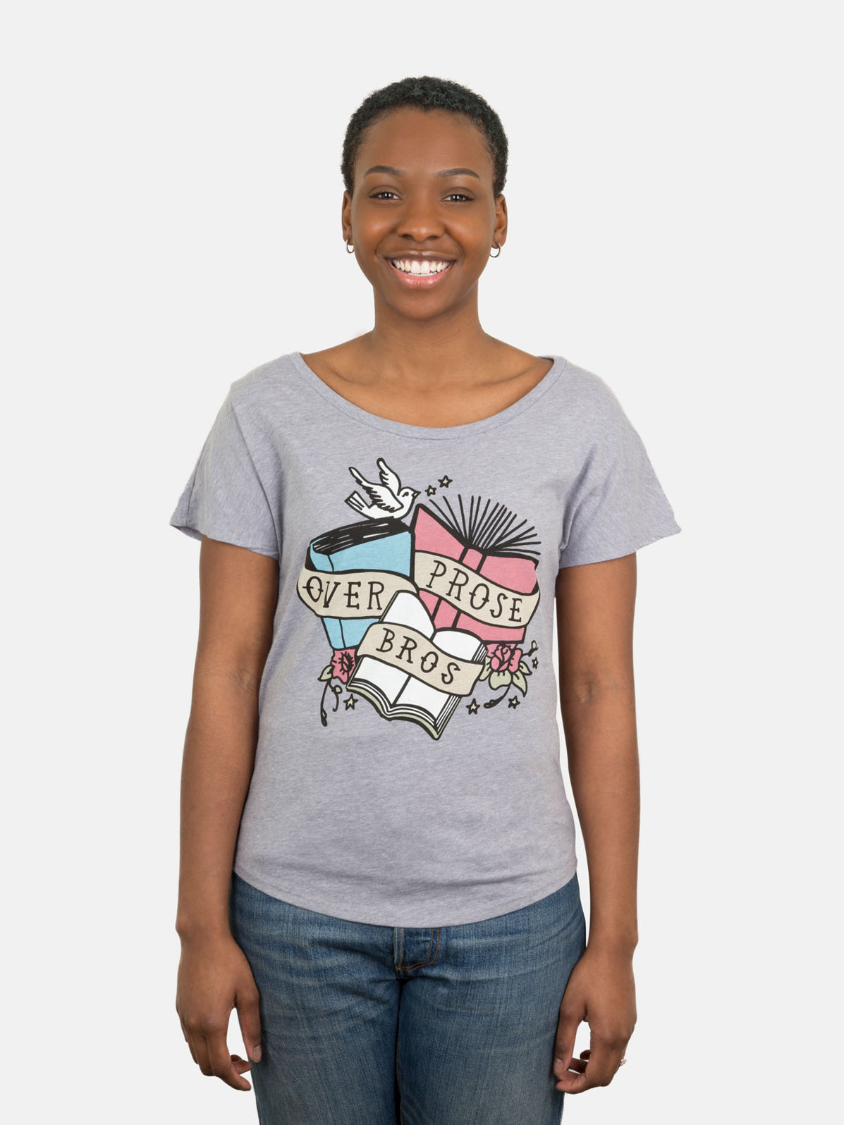 Prose Over Bros women's t-shirt — Out of Print