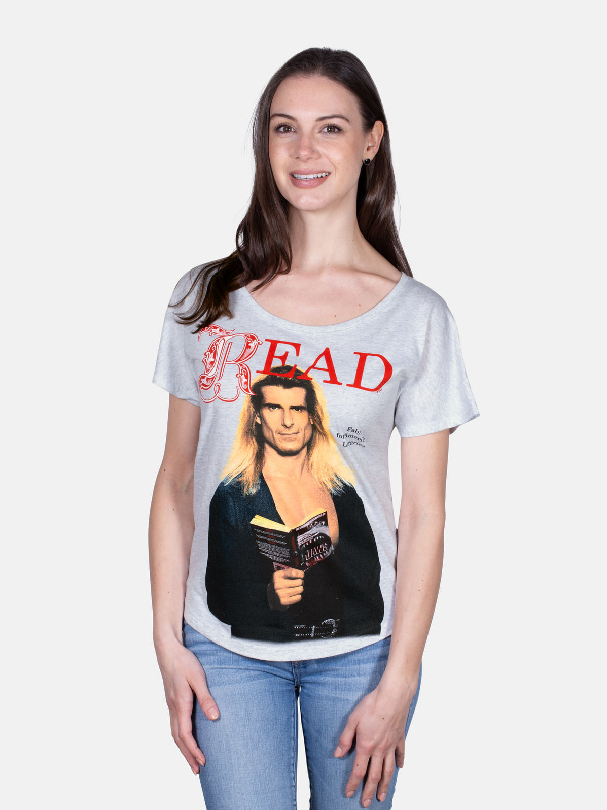 Fabio READ women's t-shirt — Out of Print