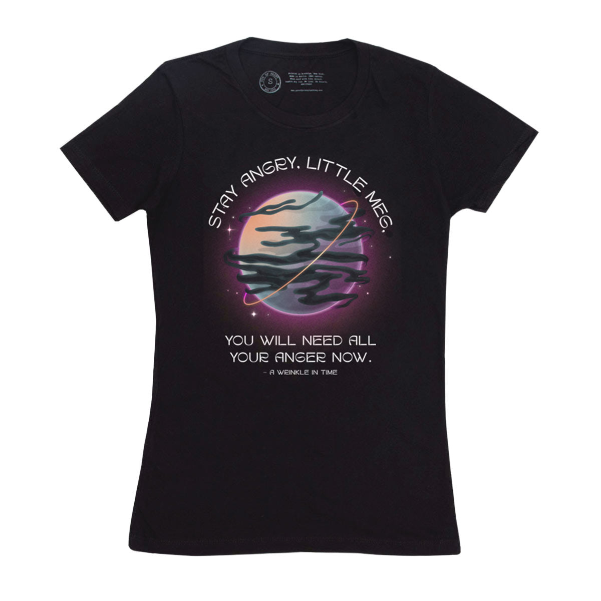 Stay Angry, Little Meg - A Wrinkle in Time women's tee — Out of Print