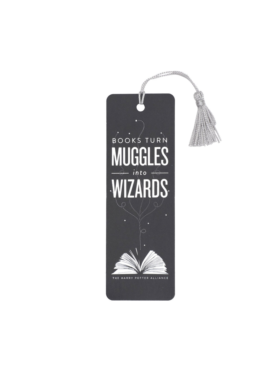 Books Turn Muggles into Wizards bookmark — Out of Print