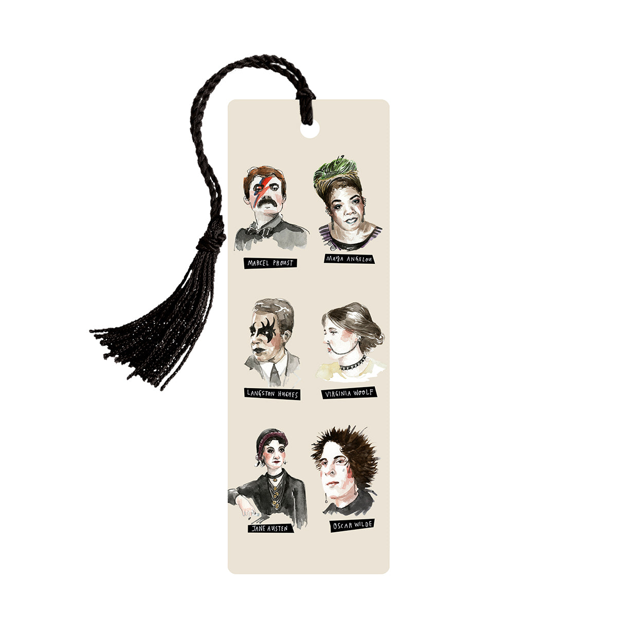 Punk Rock Authors bookmark — Out of Print