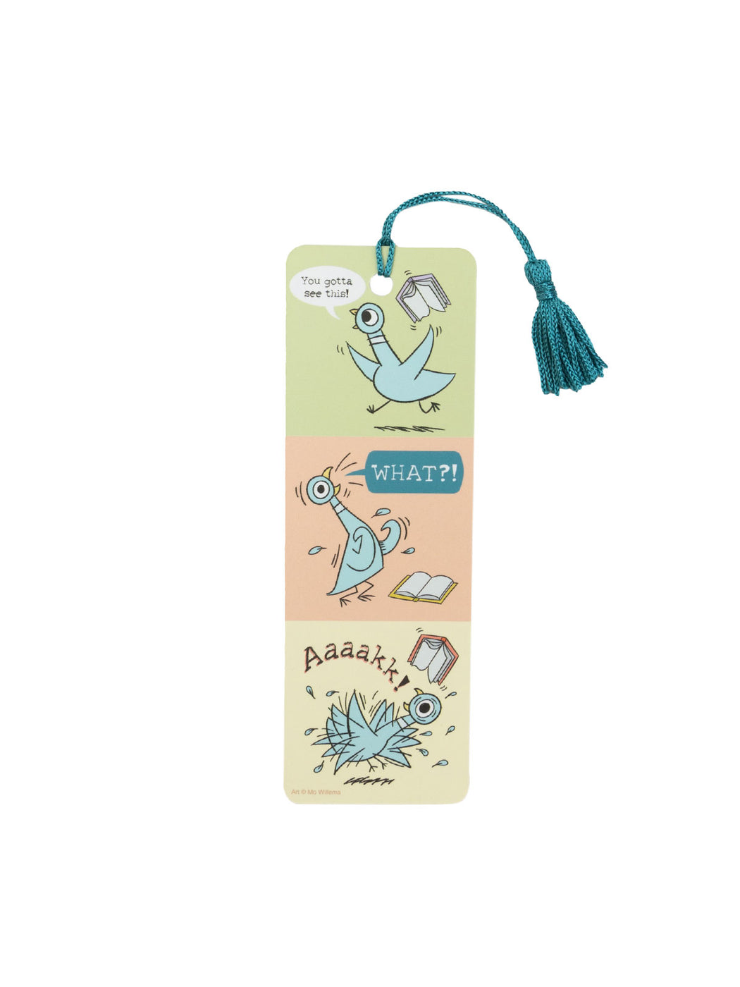 The Pigeon Reads a Book bookmark — Out of Print