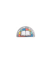 Open a Book, Open Your Mind enamel pin — Out of Print