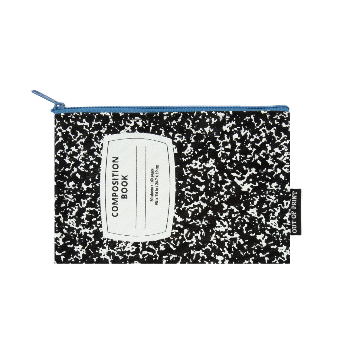 Composition Book canvas pouch — Out of Print