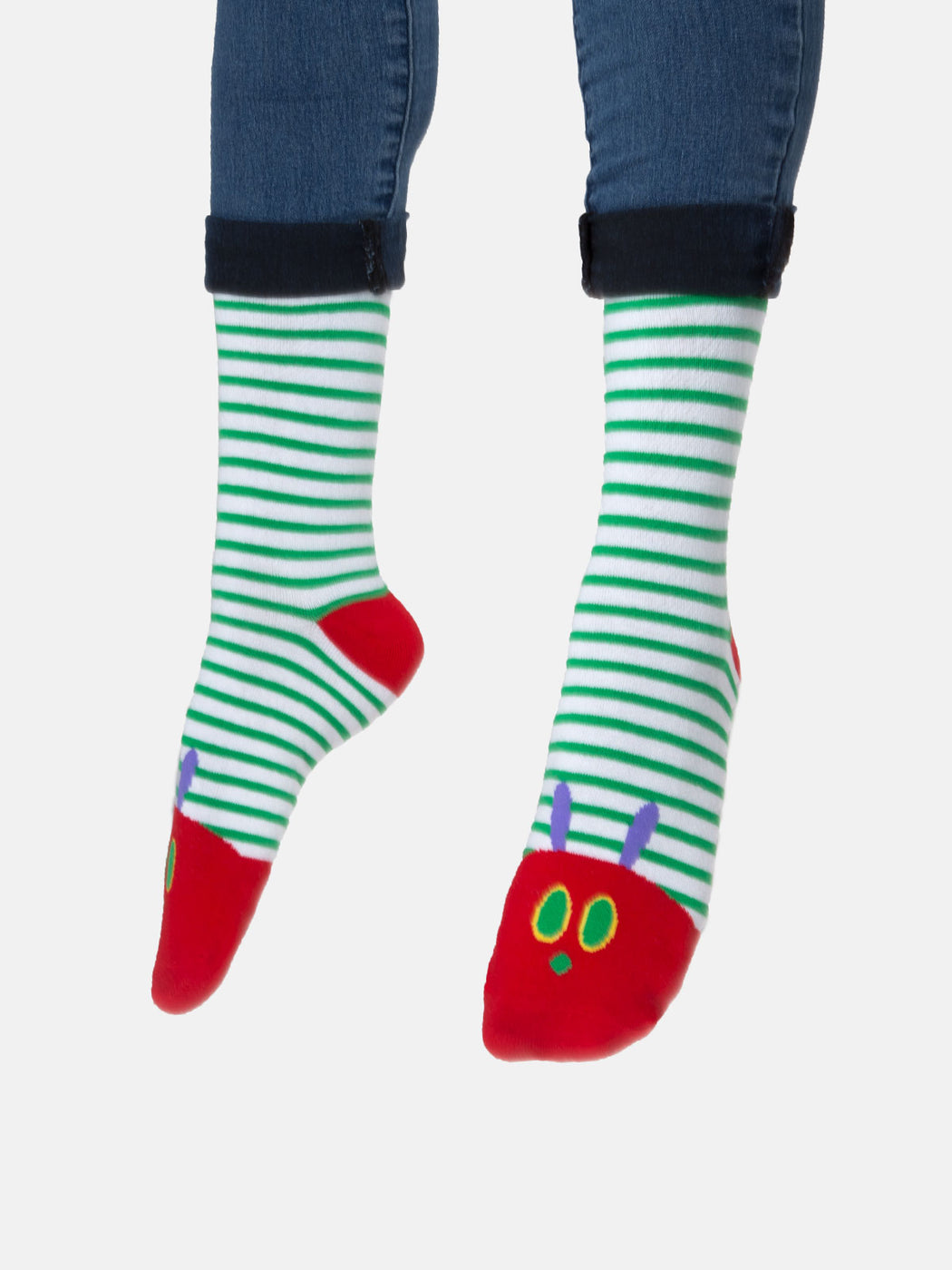 The Very Hungry Caterpillar Literary Adult Socks — Out of Print