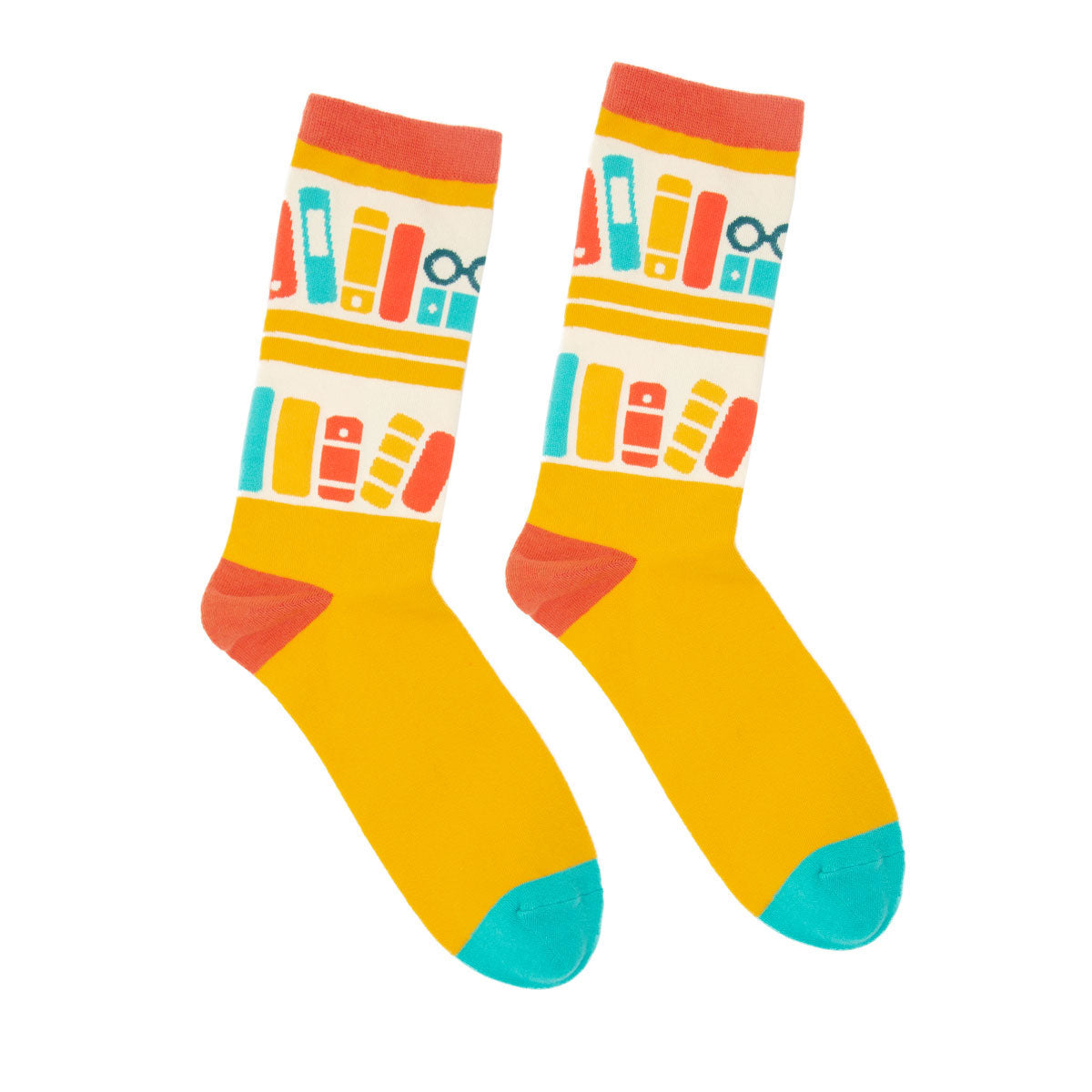 Bookshelf socks — Out of Print